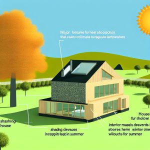 How to design a passive solar house.